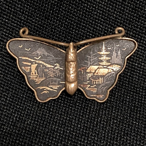 Amita Japan | Jewelry | Vintage 97s Signed Amita Japan Damascene ...